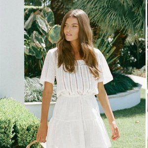 Sabo Skirt | Dresses | Sabo Skirt White Linen Dress | Poshmark